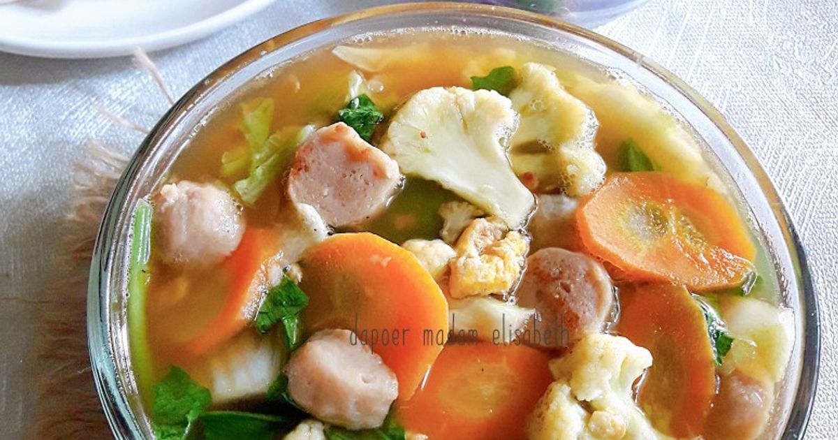 Resep capcay simple tanpa maizena rumahan enak dan mudah - Cookpad