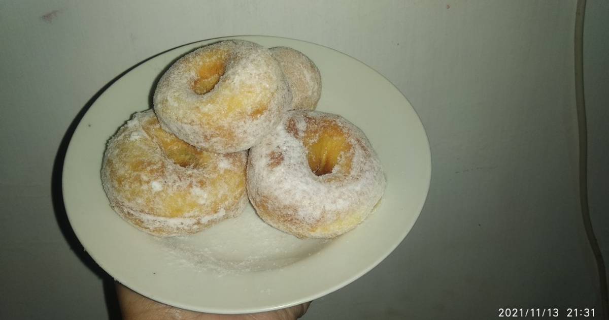 Resep Donat gula halus oleh Ria Febriana - Cookpad