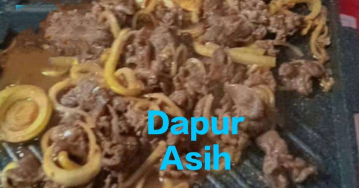 Resep Grill daging sapi oleh Asih - Cookpad