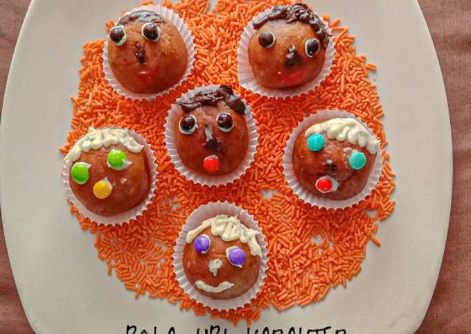 Resep Bola Ubi Karakter oleh Fara Saskia - Cookpad