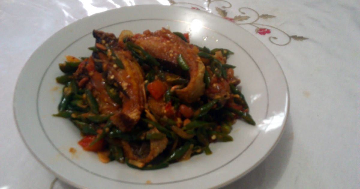 Stingray With Spicy Soyben Fermented Sauce Recipe by Nesya Eka