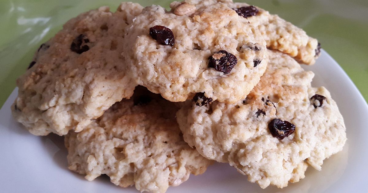 Cookies / Galletas De Avena, Nueces, Pasas De Uva Y Chocolate Receta de ...