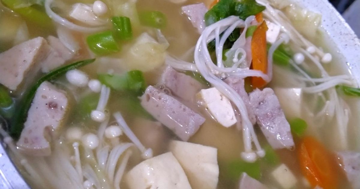 Resep sup dashi enoki rumahan enak dan mudah - Cookpad