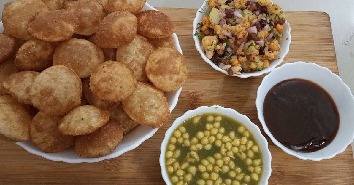 Pani Puri Ya Golgappe Recipe by Kratika Yadav - Cookpad