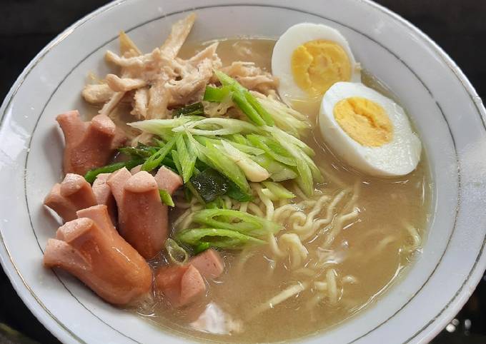 Resep Ramen Kuah Miso Simpel oleh Mimaa - Cookpad