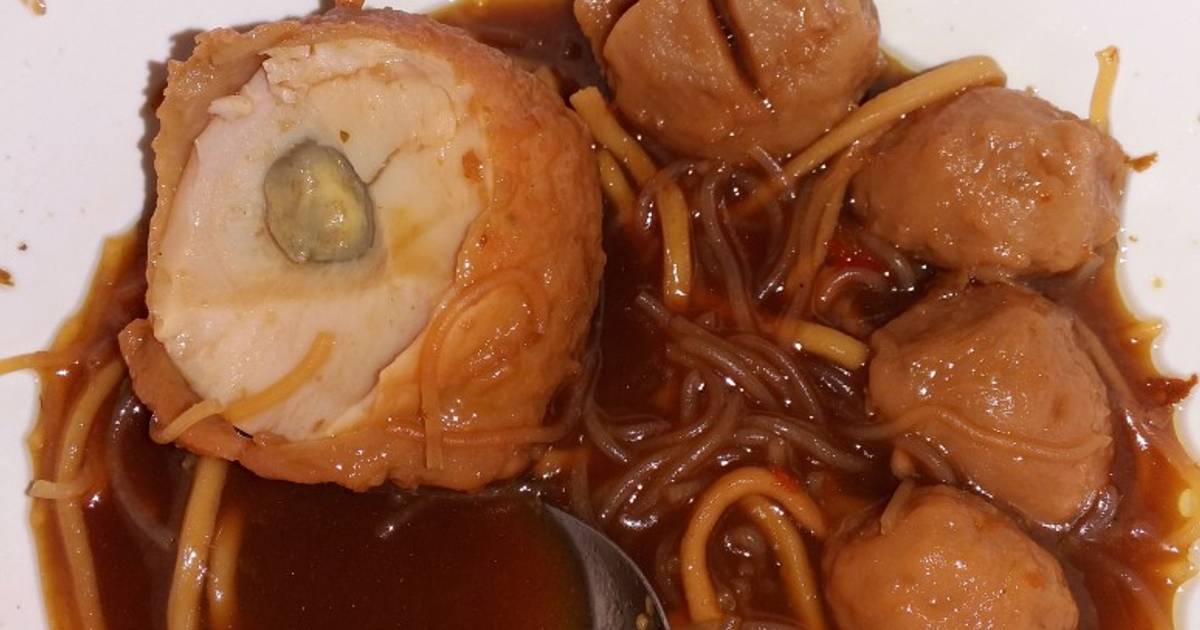 Resep ¹⁷ Bakso telur kuah kambing oleh Yulistia Damayanti - Cookpad