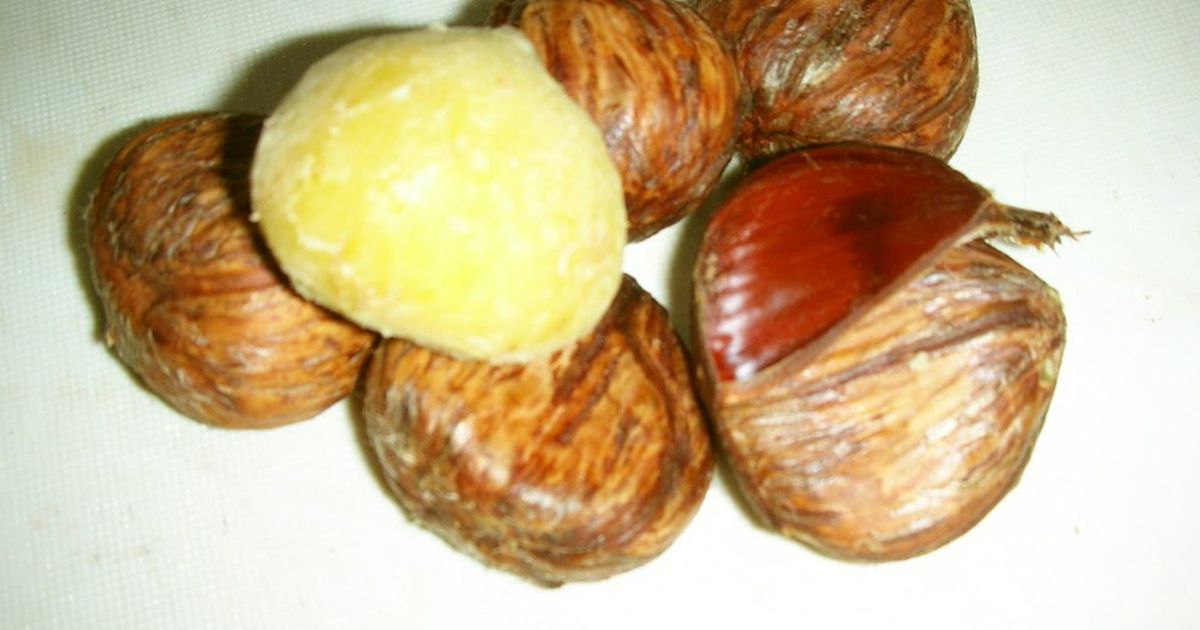 How To Peel And Boil Chestnuts Using A Pressure Cooker Recipe By ...
