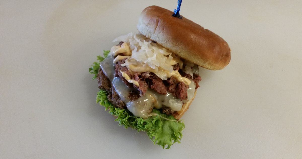 Rueben Burger Recipe By Troy.Brice.9