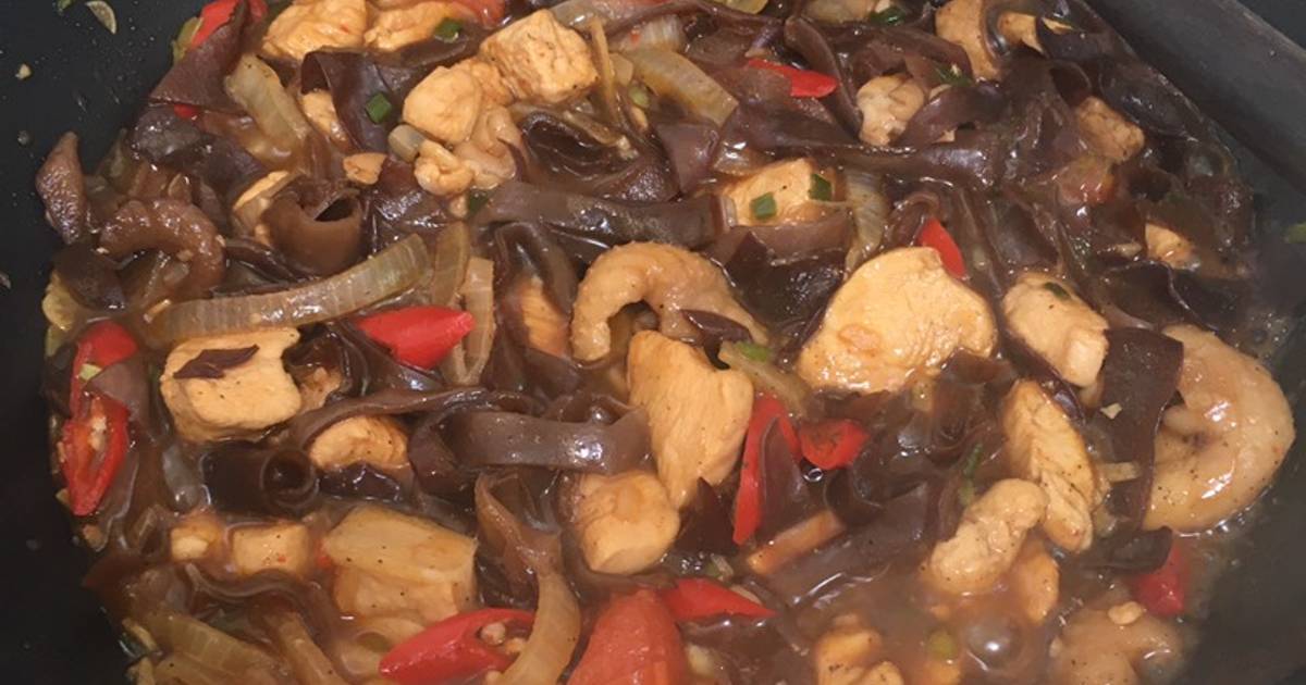 Resep Chicken jamur blackpaper oleh nuvi wikhdatus - Cookpad
