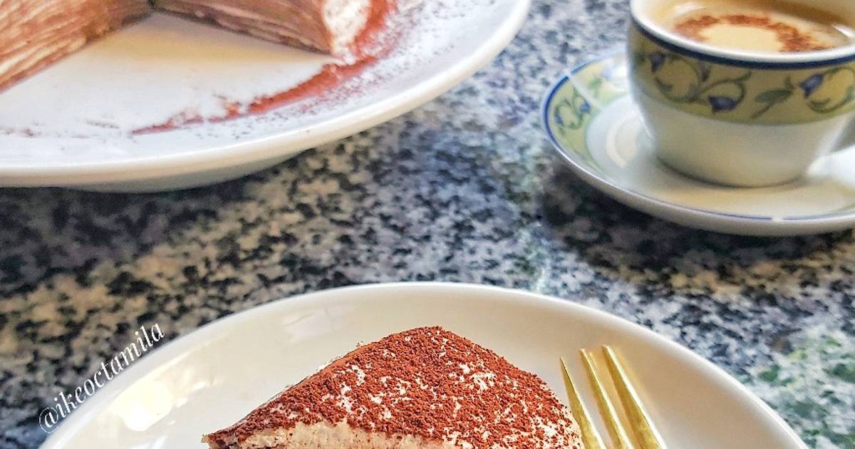 40 resep miles crepes tiramisu enak dan mudah - Cookpad