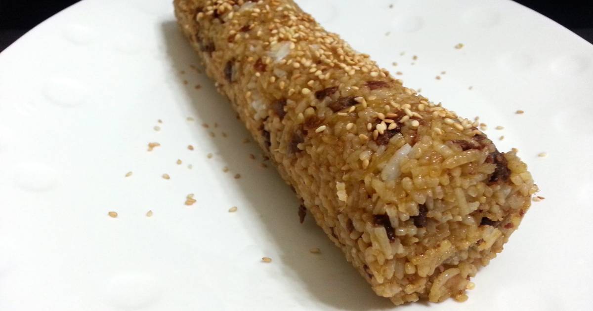 Chinese Duck Liver Sausage Rice Roll Recipe by LeeGoh - Cookpad