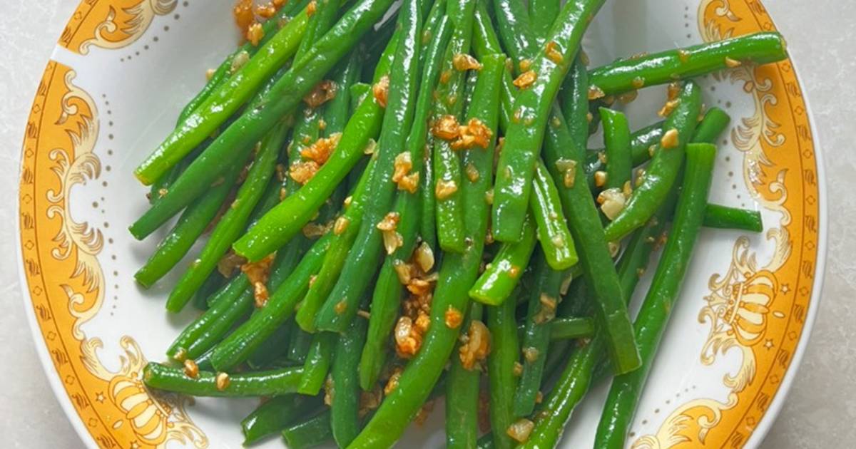 Resep Baby Buncis Tumis Bawang Putih (tanpa penyedap) oleh AMELIA THEDY ...