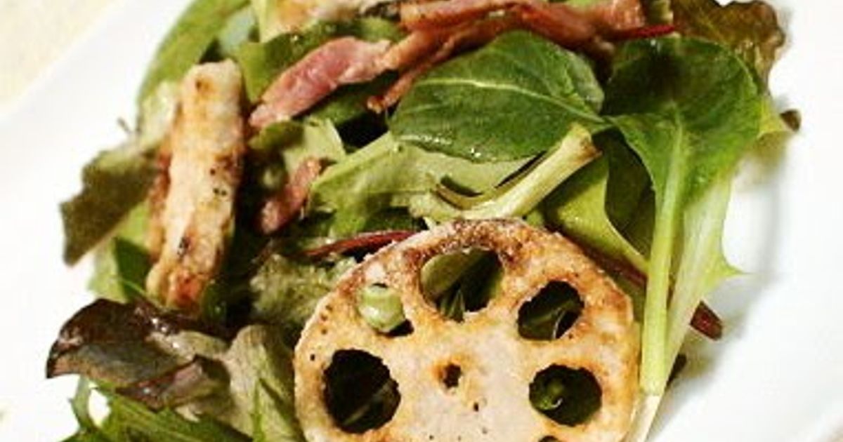 Simple Lotus Root Salad Recipe By Cookpad.Japan