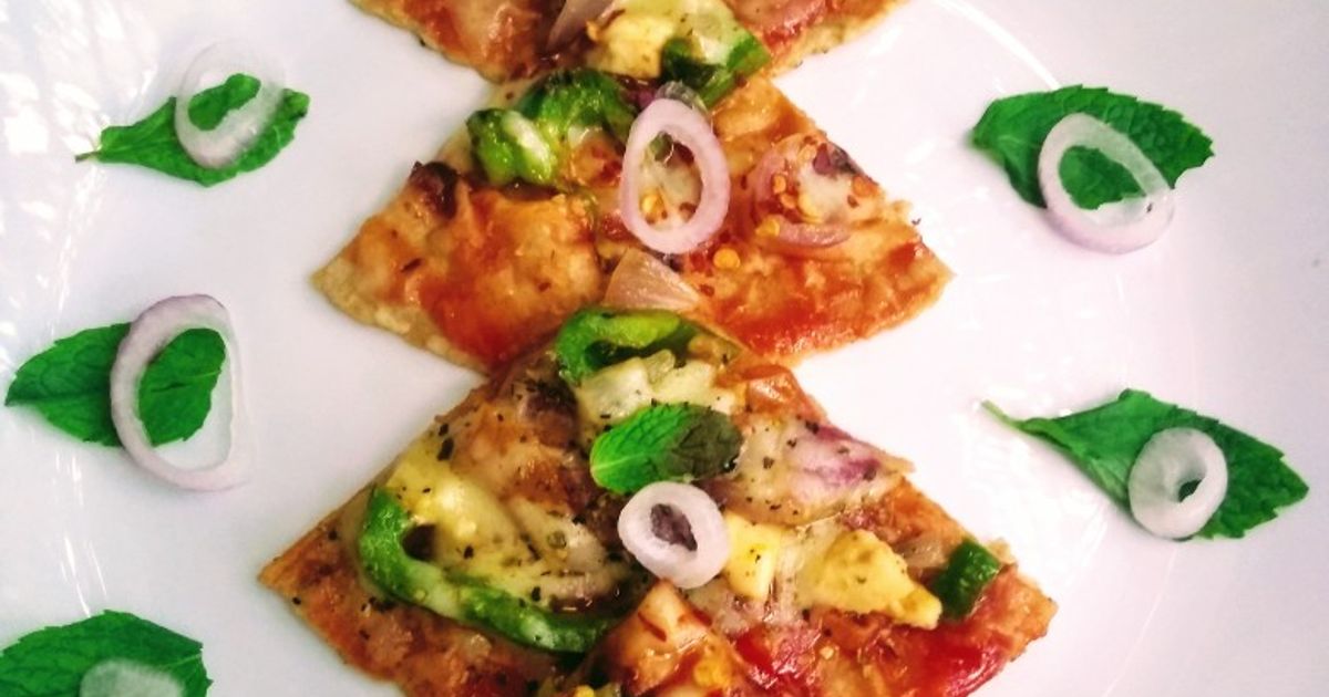 Roti Pizza(leftover Chapati) Recipe by Subhalaxmi Samantaray - Cookpad