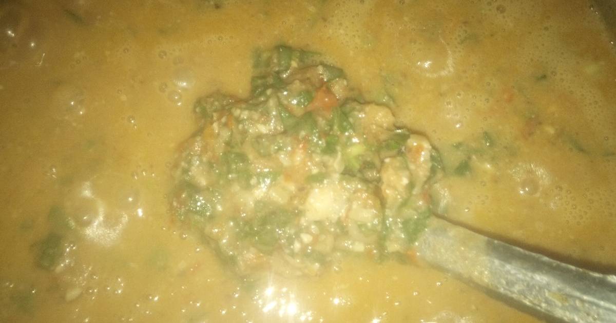 Miyan gyada girki daga Aisha Lawal Ibrahim - Cookpad