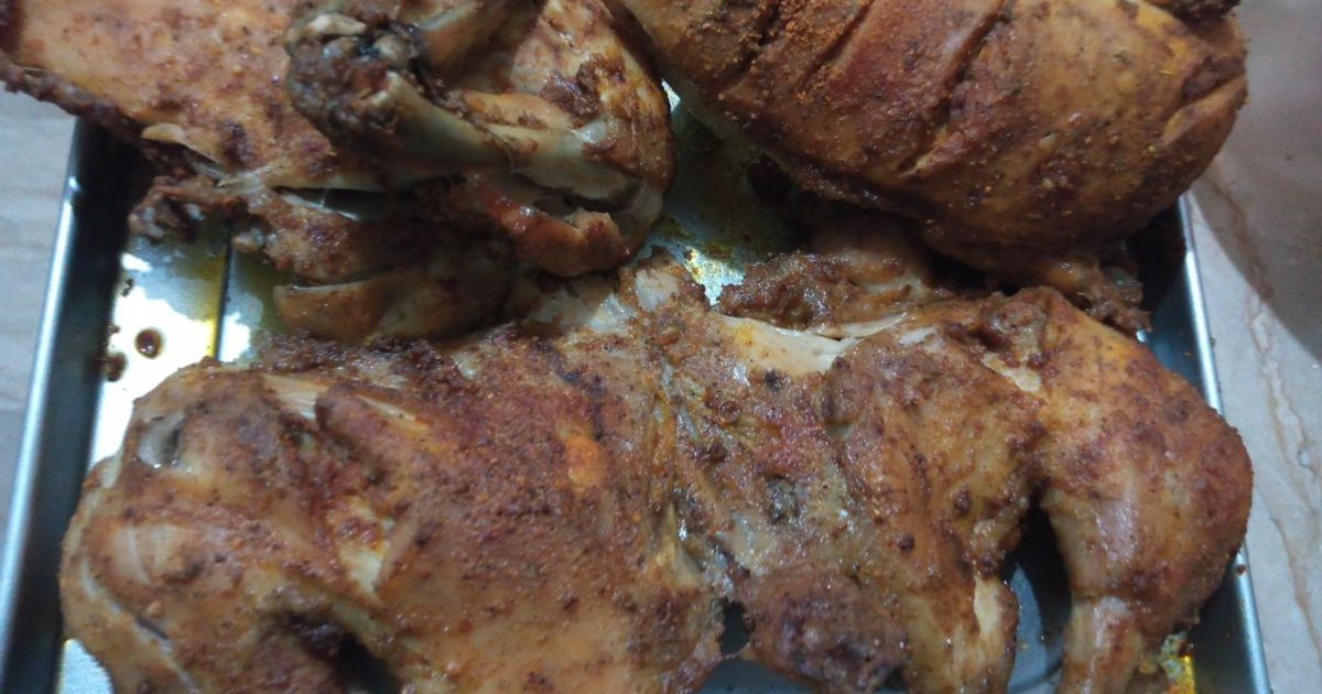 Baked Chargha Recipe by tooba faisal - Cookpad