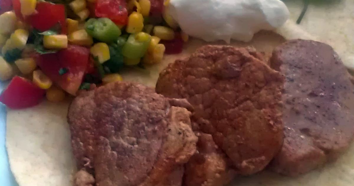 Vickys Mexican Style Pork With Corn Salsa, Gf Df Ef Sf Nf Recipe By ...