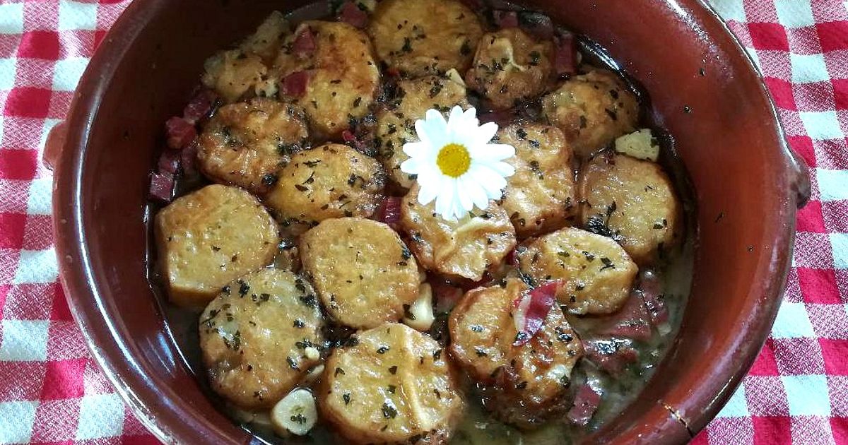 Continuación De Patatas A La Importancia Con Jamón Receta de ni.uman ...