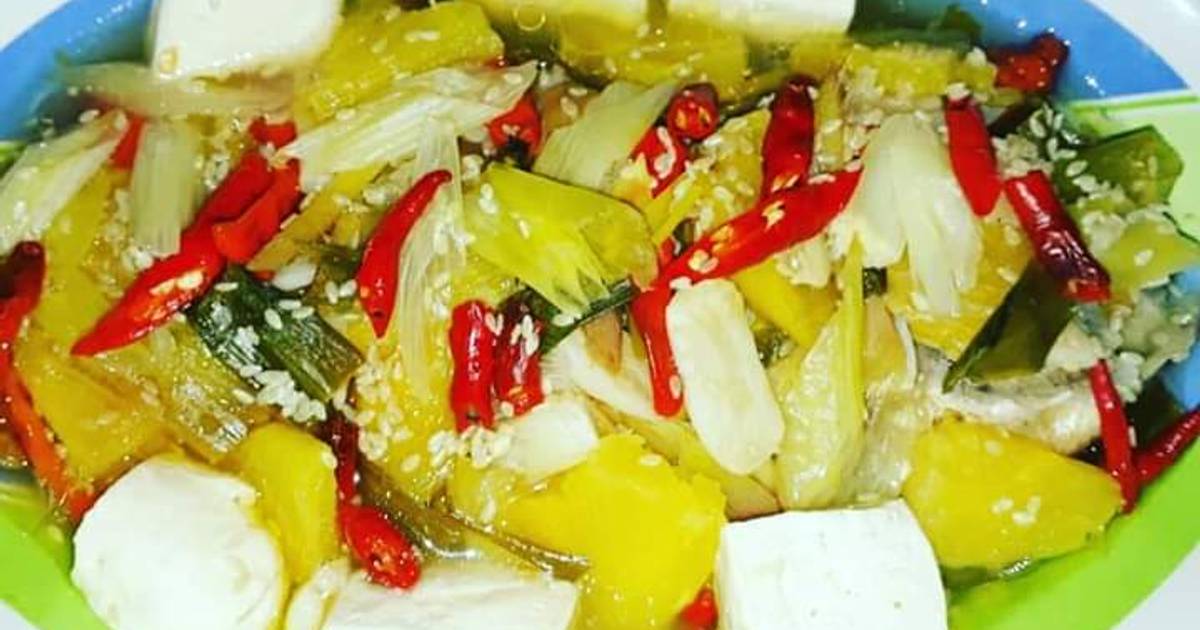 Resep Steam gurame tahu oleh Novi Lusiana Lestari - Cookpad