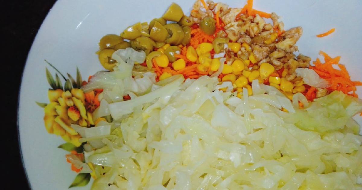 Ensalada de repollo con mayonesa - 303 recetas caseras- Cookpad