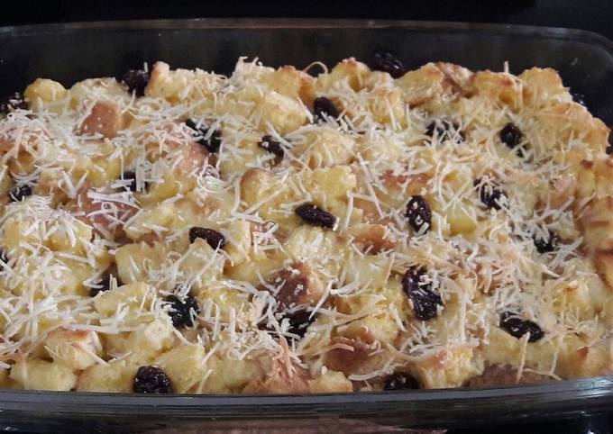 Resep Puding roti tawar, simple n easy oleh Wulan Cilla Isril - Cookpad