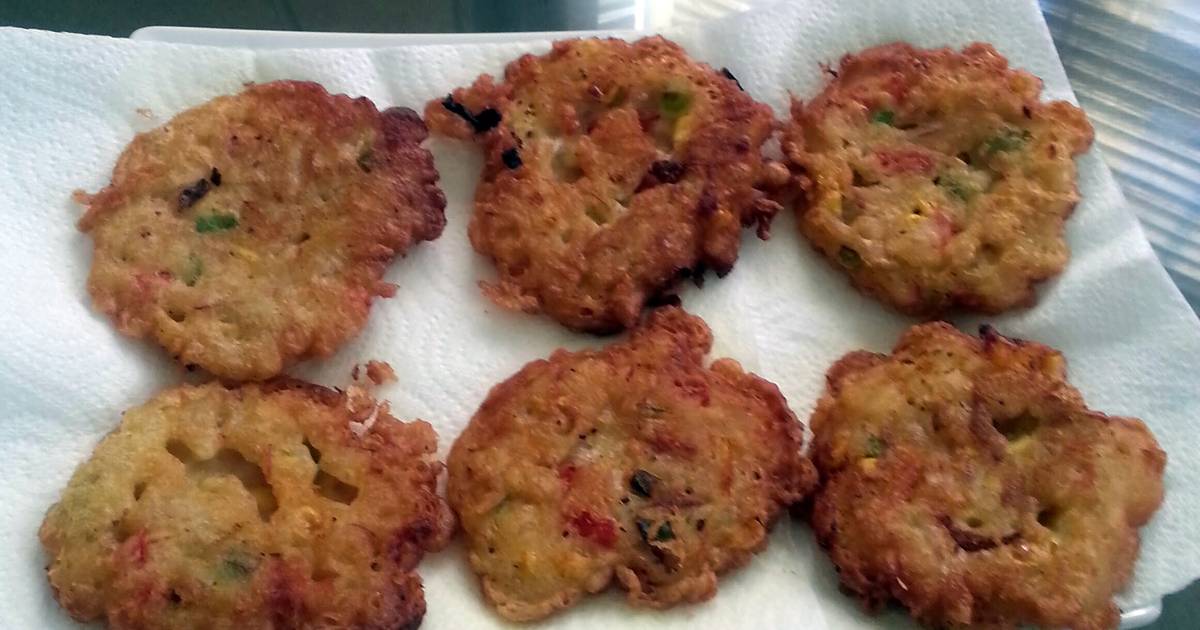 Salt fish frittas Recipe by MommasKitch - Cookpad