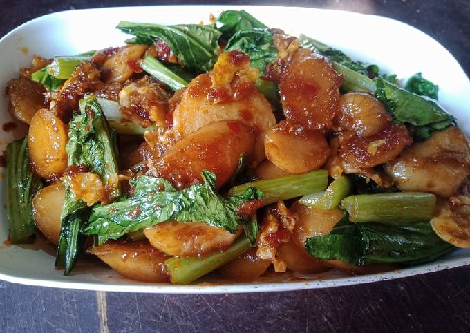 Resep Oseng Sosis Bakso Pedas oleh Ayu Septiani Sholeha - Cookpad