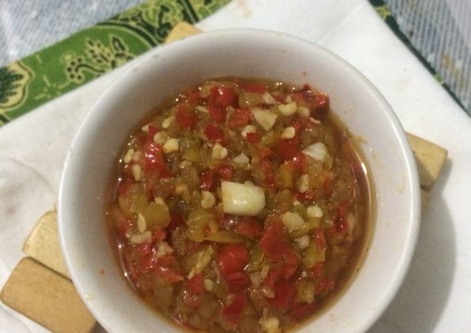 Resep Sambal merah putih oleh CIA Febri - Cookpad