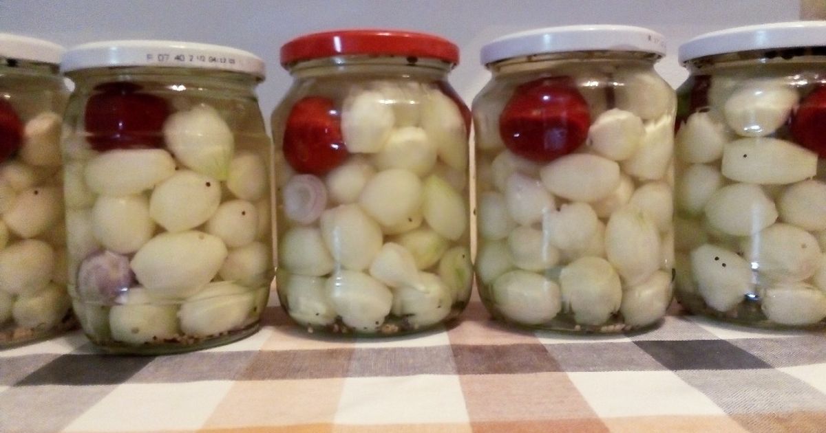 Gyöngyhagyma Savanyúság | Péter Rozália receptje - Cookpad receptek