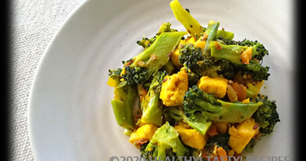 Broccoli Paneer Masala Sabji Recipe by HEALTHY! TASTY! RECIPES (JICA ...