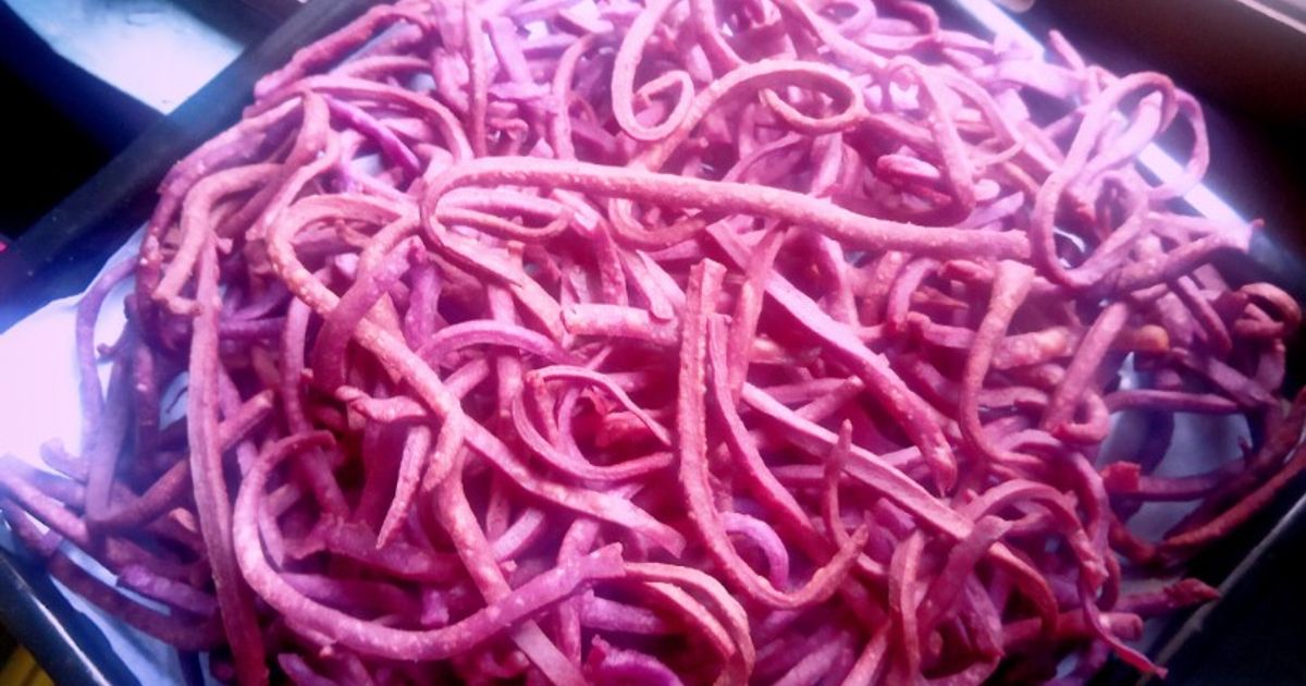 Resep Stick Ubi Ungu💜🍠💜 oleh Shazmina Kitchen Diary🐥 - Cookpad