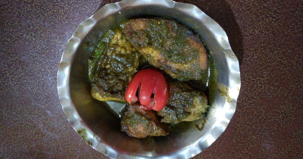Green fish Recipe by Sangita Mookerjee - Cookpad
