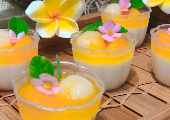 Resep Puding Sutra Jeruk oleh Bunda Pashalenko - Cookpad