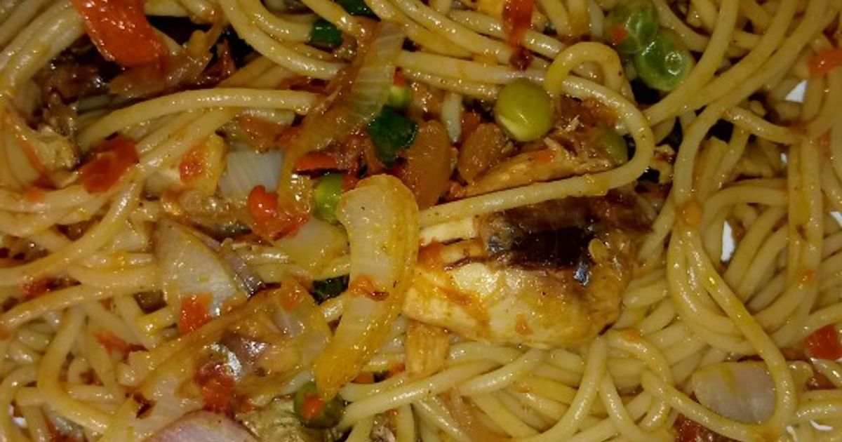 Stir Fry Spaghetti Recipe by Aisha's delicacies - Cookpad