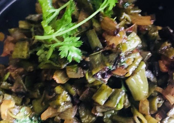 Cluster beans stir fry Recipe by Arka dutta - Cookpad