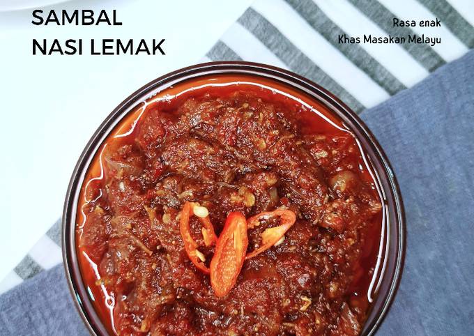 Resep Sambal Nasi Lemak oleh Mrs. Ferdi - Cookpad