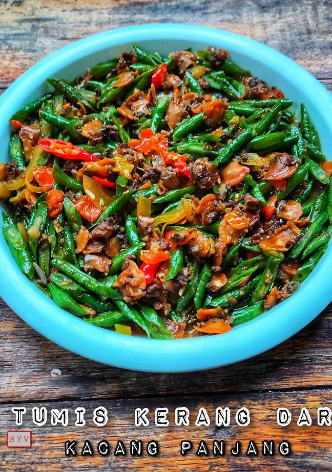 Resep 380 - Tumis Kerang Dara Kacang Panjang oleh Novie Vie - Cookpad