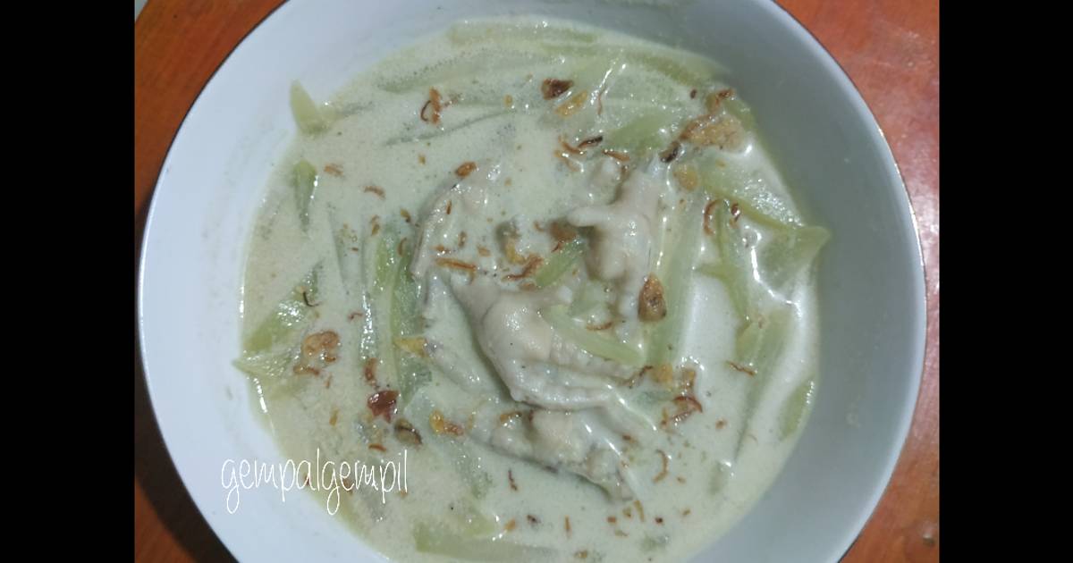 Resep Opor Labu Siam/Sup Labu Thailand oleh gempaLgempiL - Cookpad