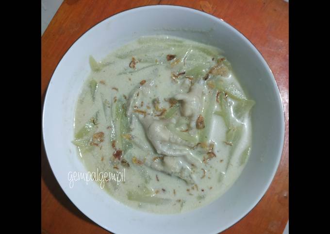 Resep Opor Labu Siam/Sup Labu Thailand oleh gempaLgempiL - Cookpad