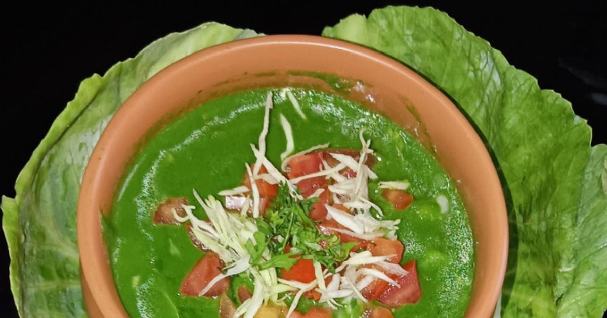 Cabbage Spinach Handi Recipe by Nutan Shah - Cookpad