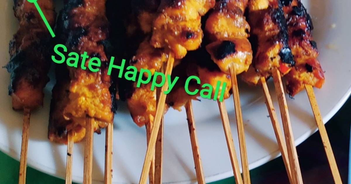 Resep Sate Ayam Happy Call oleh Rahmi - Cookpad
