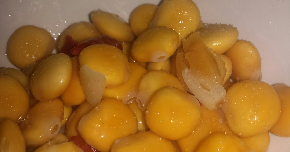 Spicy Garlic Lupini Beans Recipe by Rae