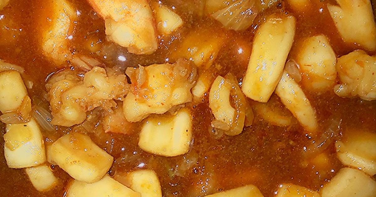 Resep Cumi Saus Apel oleh mamih_cubita - Cookpad