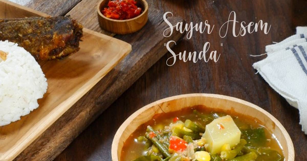 Resep SAYUR ASAM "SUNDA" oleh Prenovia - Cookpad