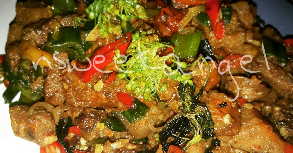 Resep Tumis Oncom Kemangi Pedas Ala Nusantara Oseng Oncom Menggigit 😄 ...