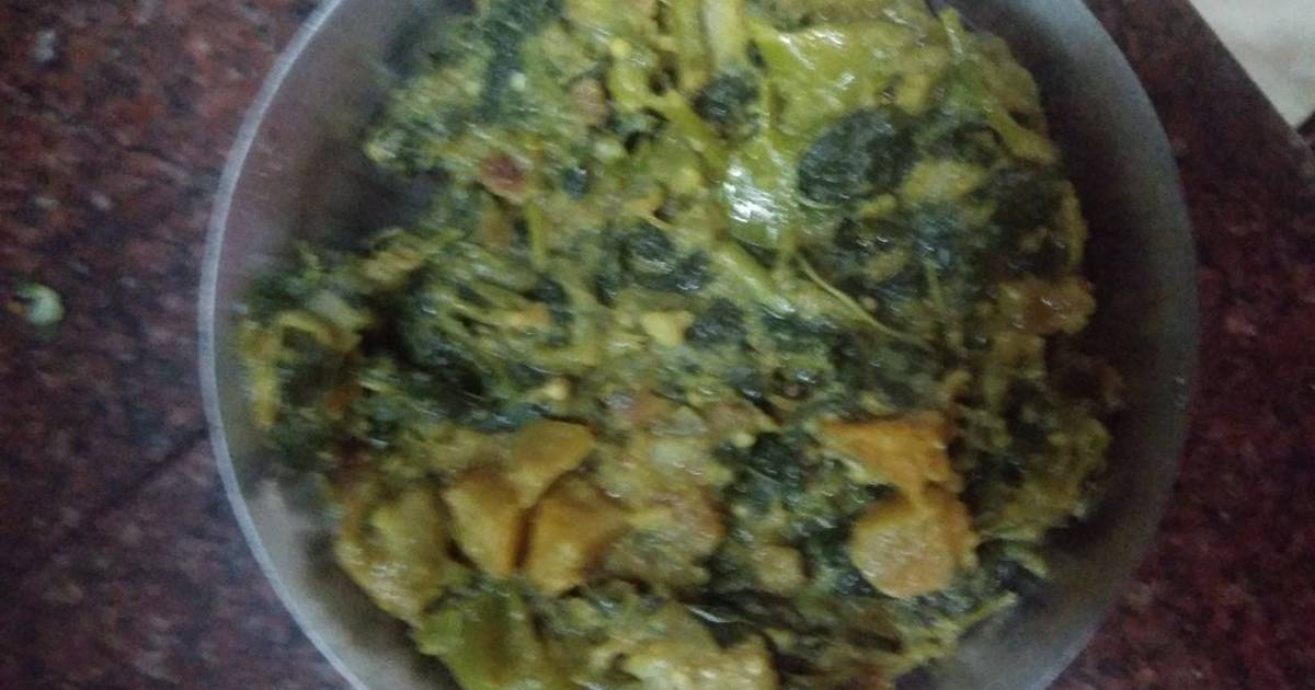 Pui saak(malabar spinach) Recipe by Agniva pal seal - Cookpad