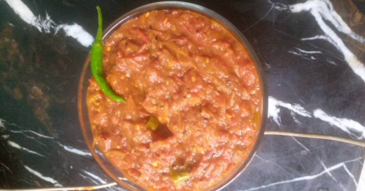 Tamatar ki lonji Recipe by Mrs.Imran Malik - Cookpad