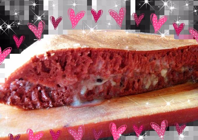 Resep Martabak Manis Red Velvet oleh Atika Dena - Cookpad