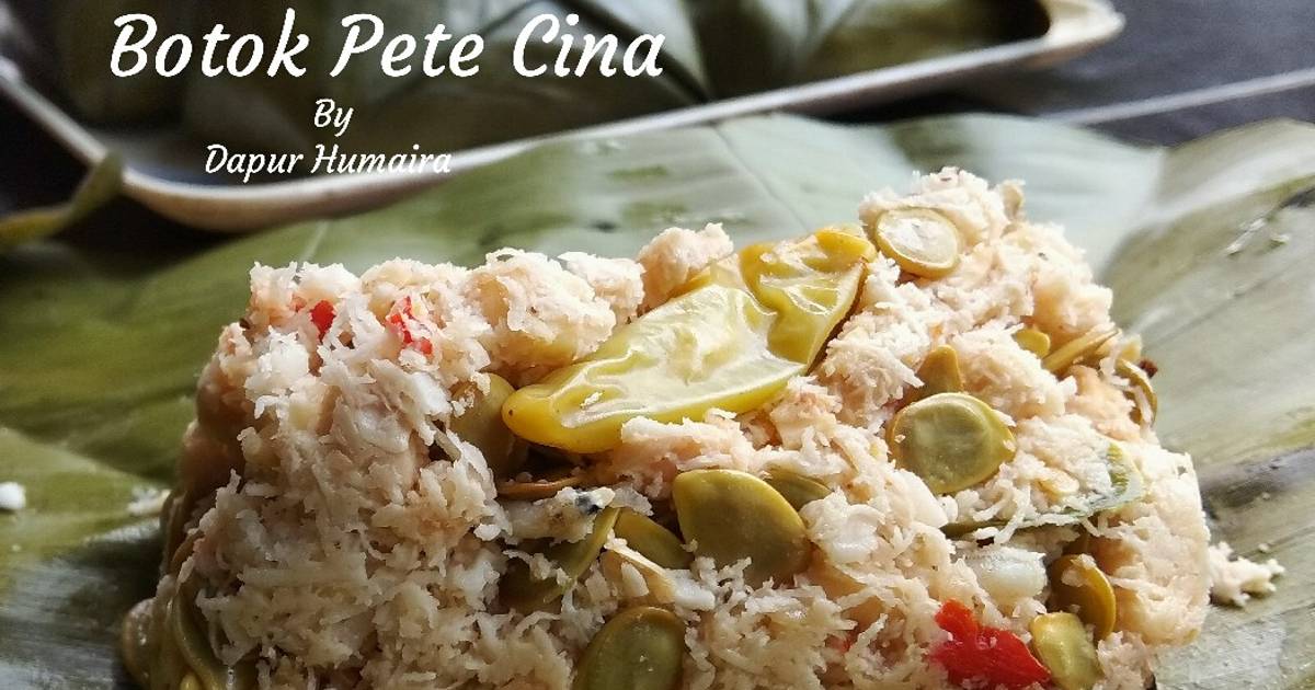 39 resep pepes teri pete cina enak dan mudah - Cookpad