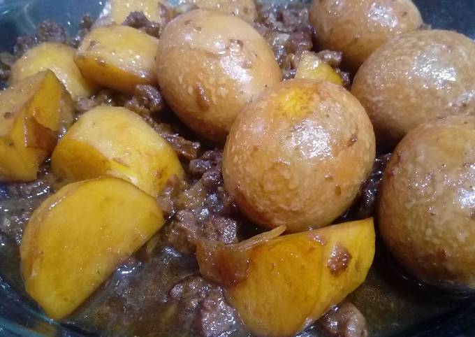 Resep Semur telur kentang oleh Eva - Cookpad